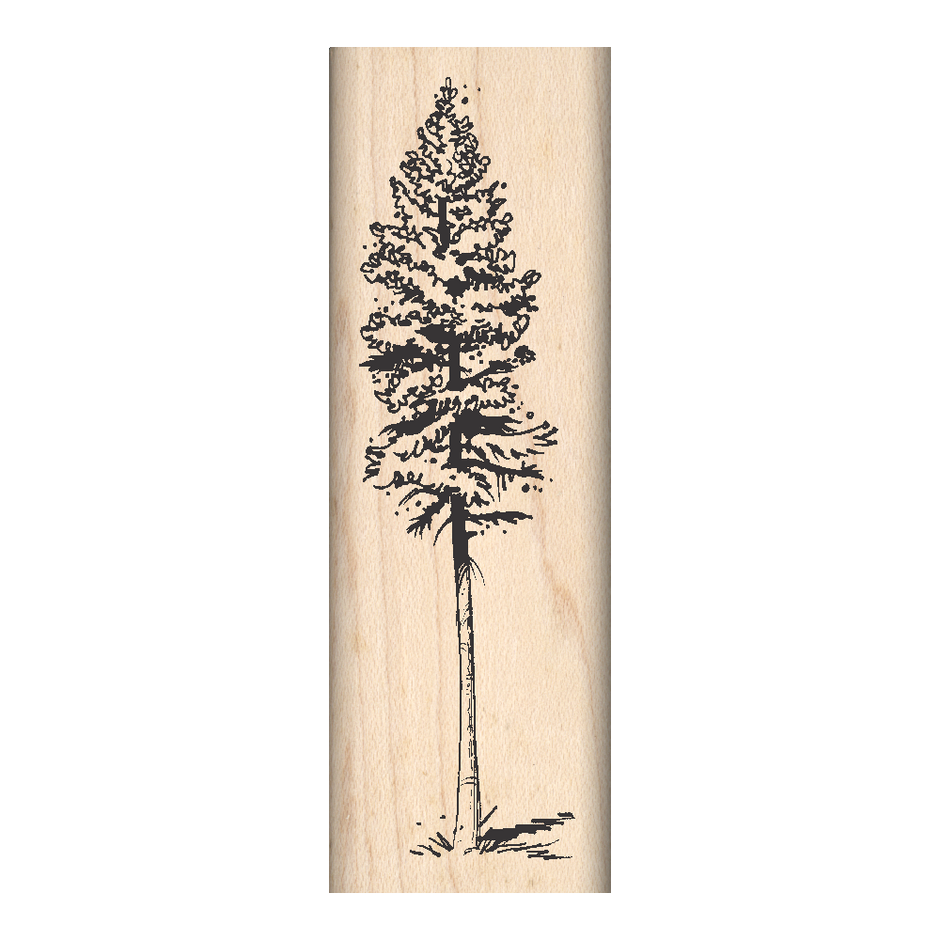 Tree Rubber Stamps by Stamps by Impression