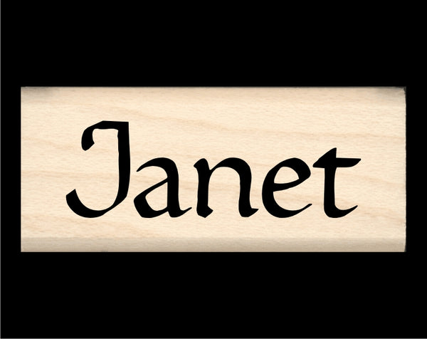 Janet Name Stamp – Stamps by Impression